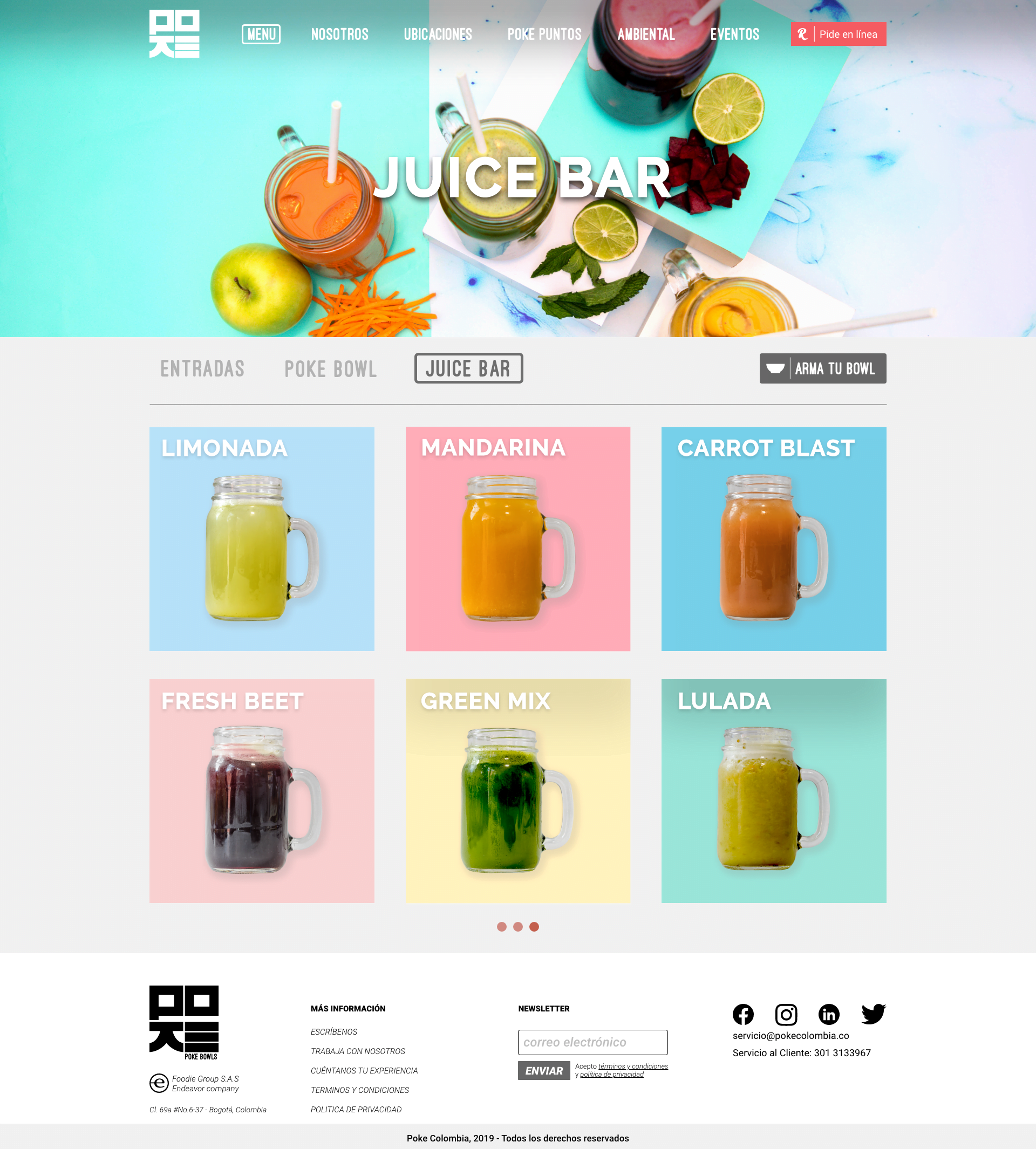 Propuesta estratégica (Food) | Poke Colombia B2B - sisenoragencia