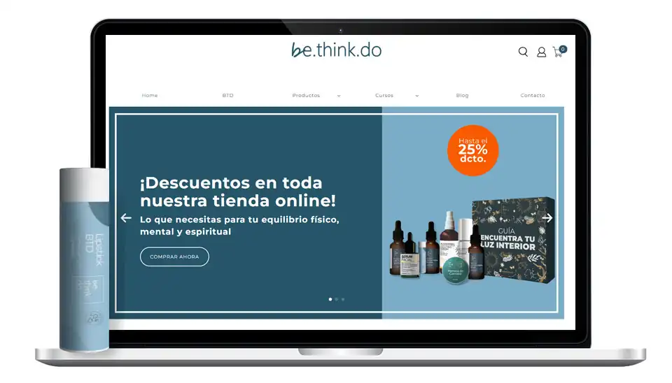 Be Think Do | Rediseño e-commerce